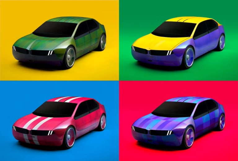 BMW presenta un carro capaz de cambiar 32 colores con posibilidades ...